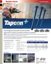 RED HEAD® > Literature > Sell Sheets